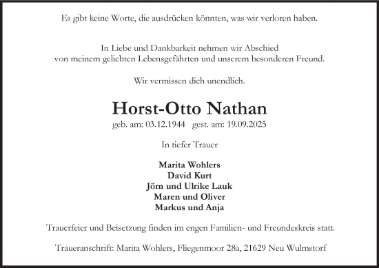 Traueranzeigen | HamburgerTRAUER.de